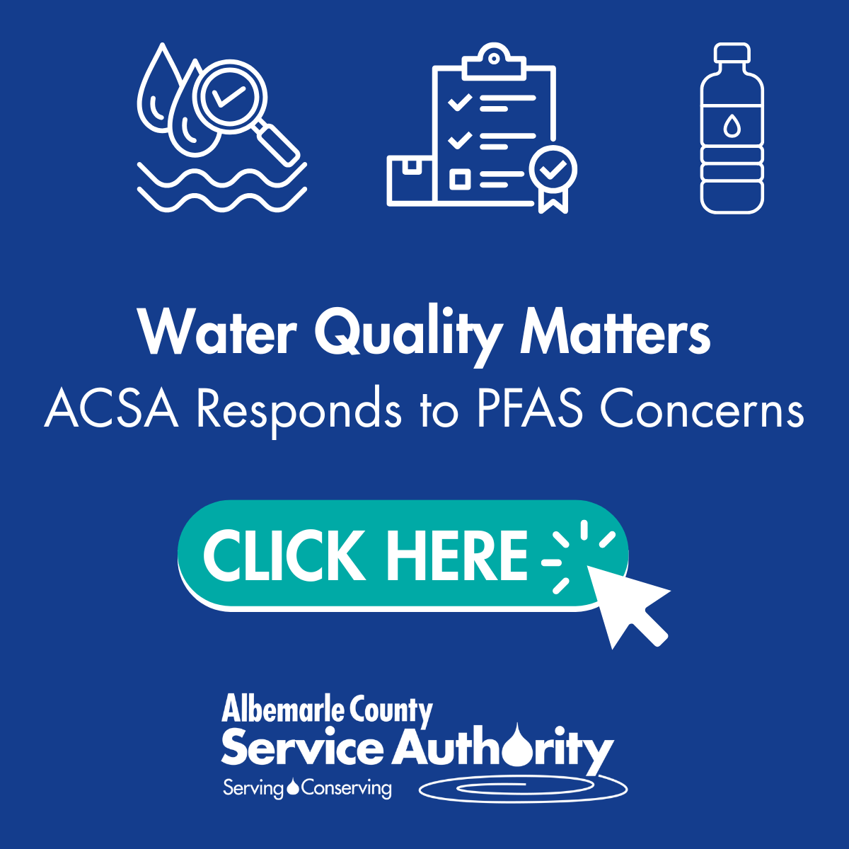ACSA Responds to PFAS Concerns | Albemarle County Service Authority